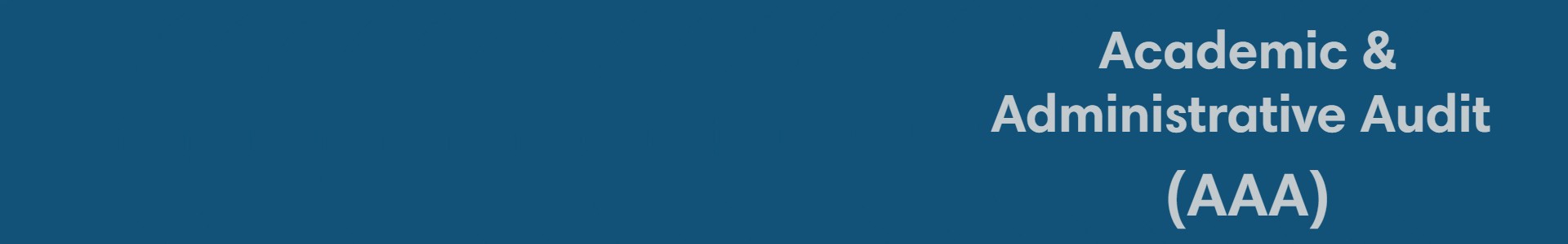 Academic & Administrative Audit (AAA) | Sankalchand Patel University (SPU)