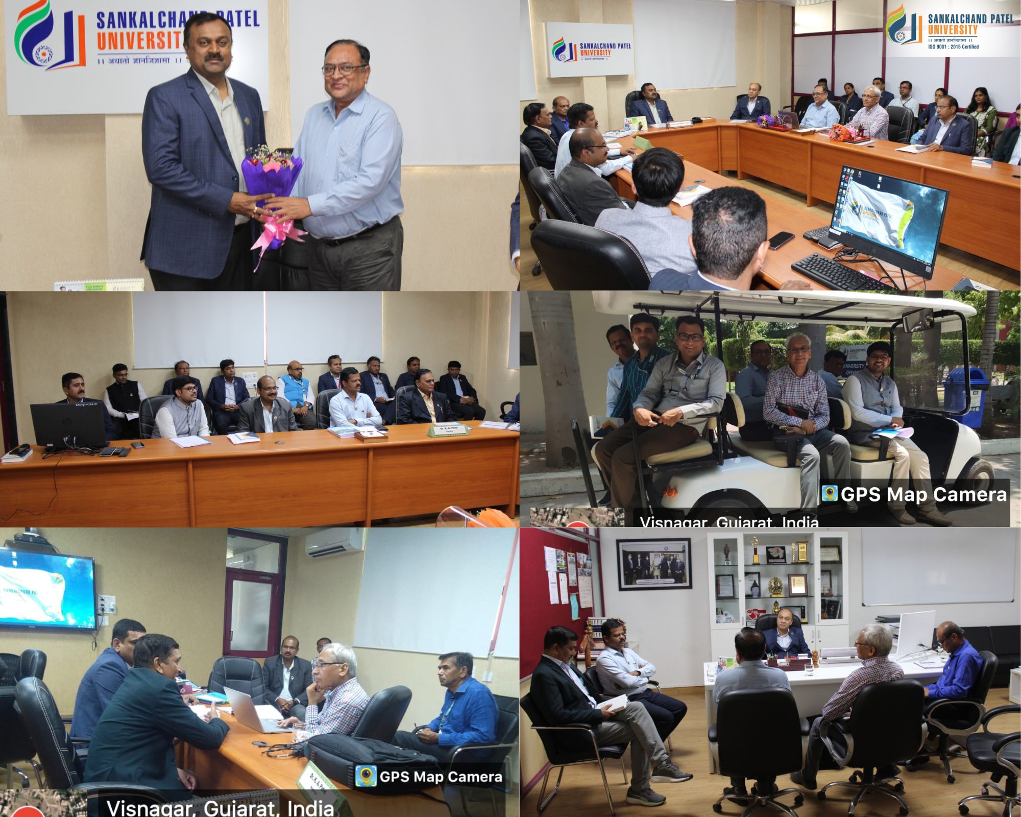 Sankalchand Patel University Successfully completed ISO 9001:2015 First Surveillance Audit - SPU