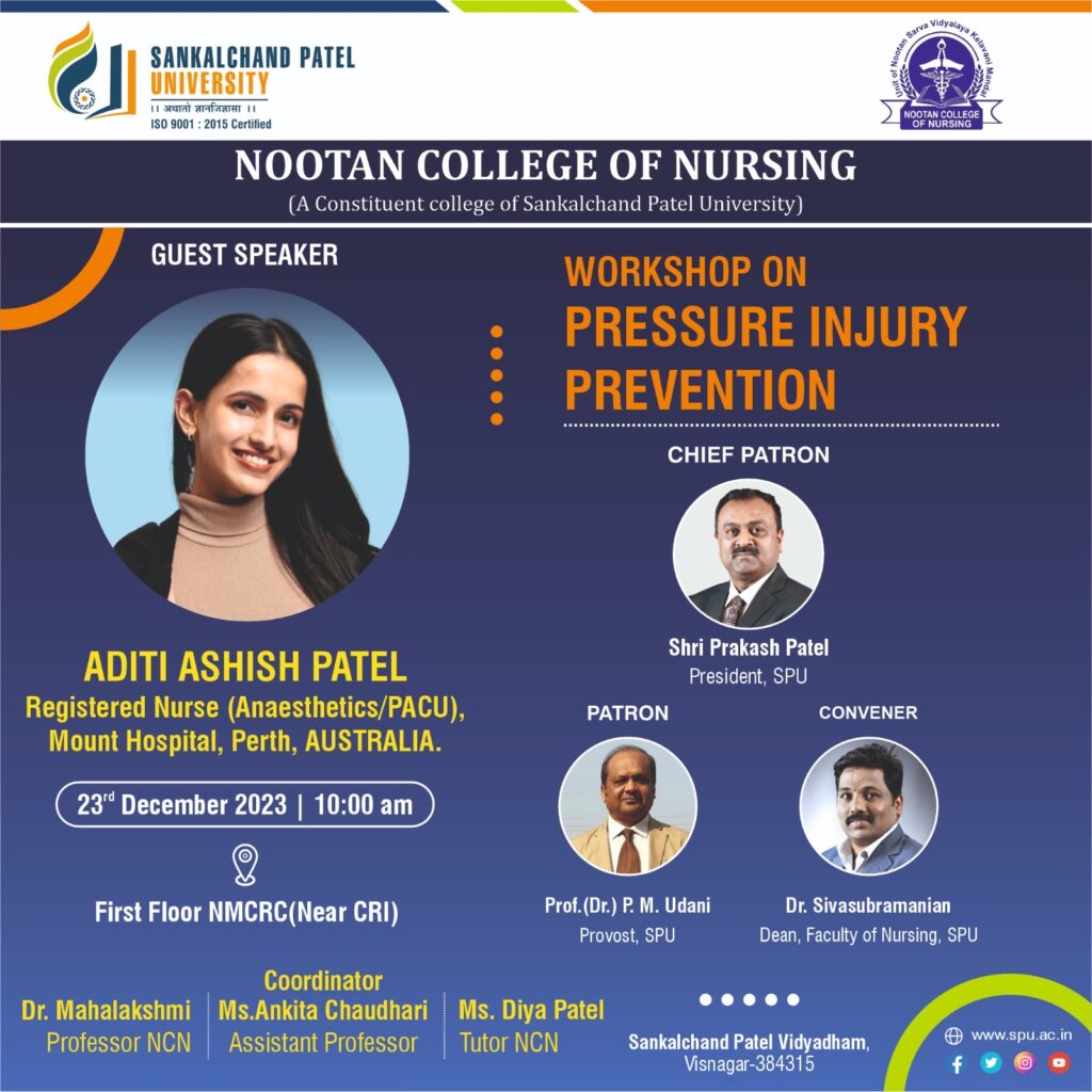 Workshop on Pressure Injury Prevention - SPU