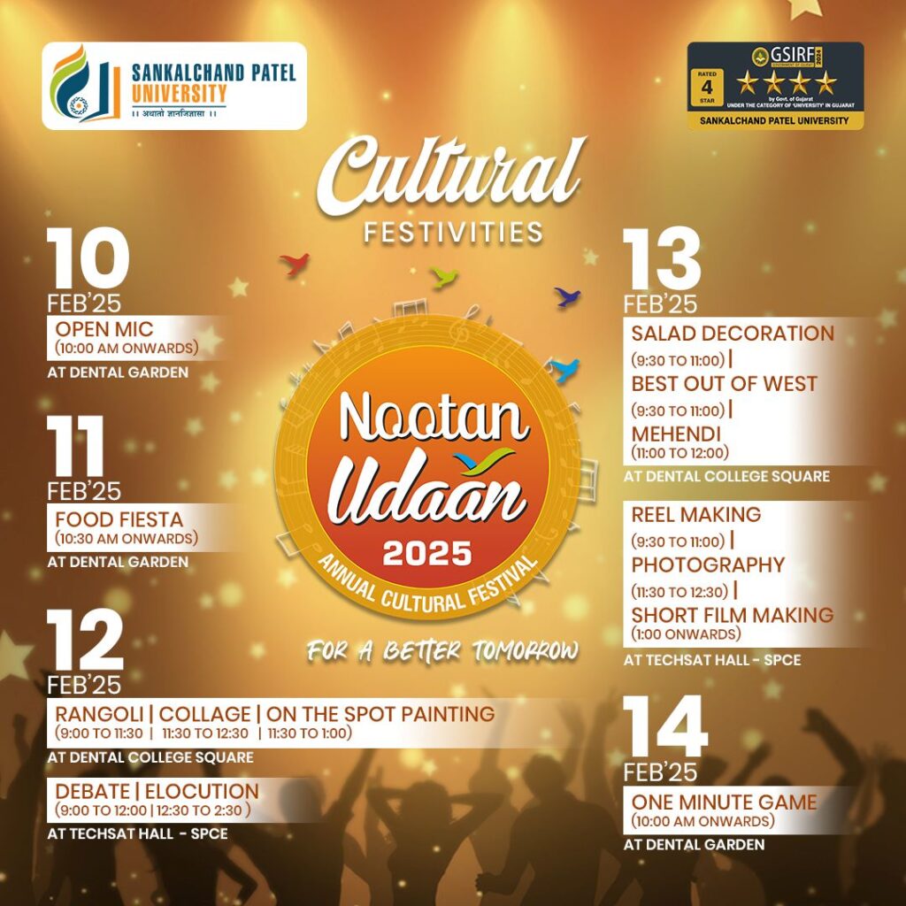 Nootan Udaan 2025 - Cultural Days Celebration - SPU